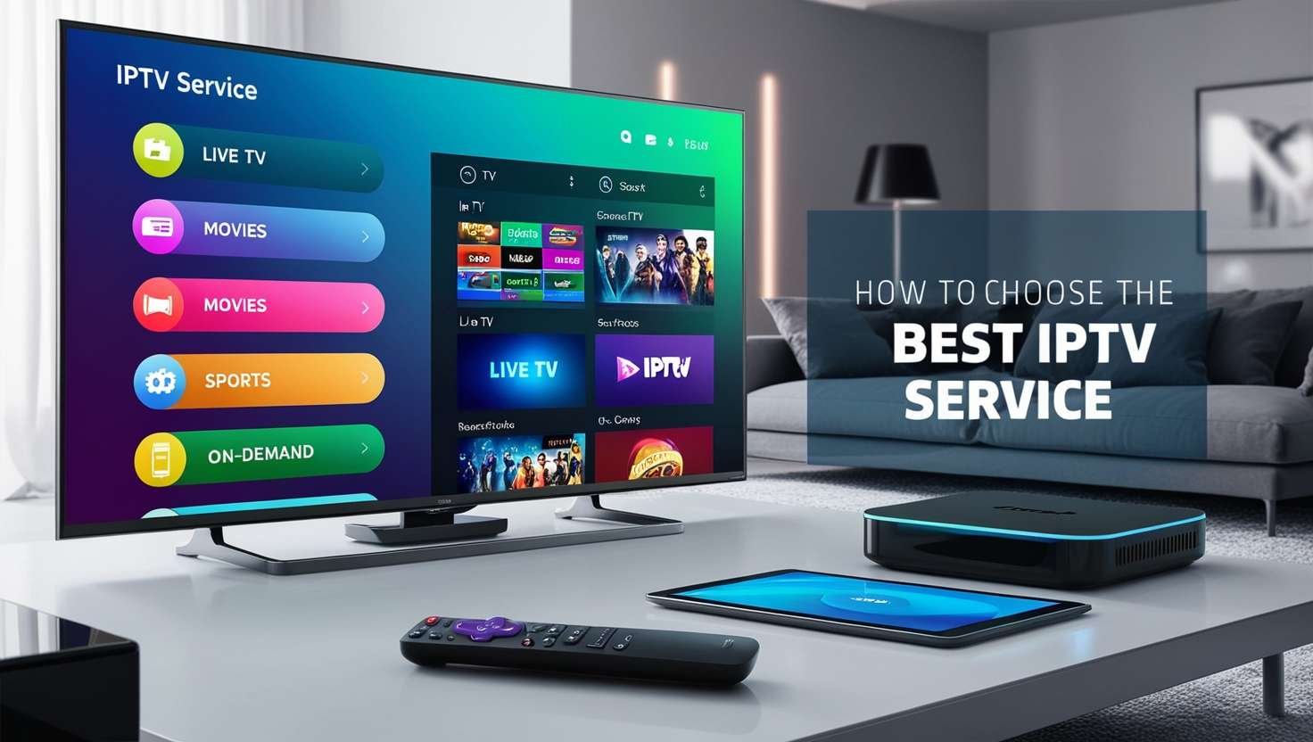 How do you choose the best IPTV service for your needs? - Buxvertise